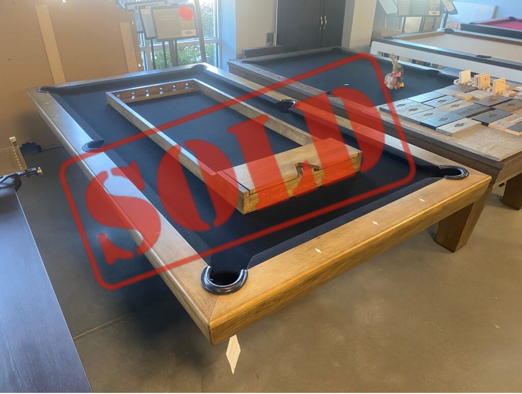 California House Highland 8' Internal Pocket Pool Table, Maple, Honey ...