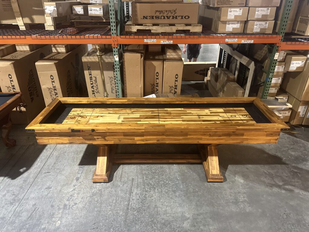 9' Legacy Cumberland Indoor/Outdoor Shuffleboard + Dining Top ...